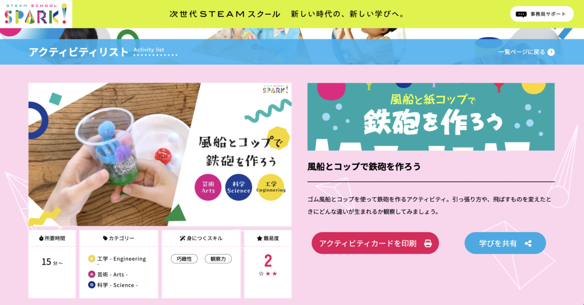 【重大発表！！】STEAM JAPANが手掛ける次世代STEAMスクール「SPARK！」をスタートします！！ | STEAM JAPAN